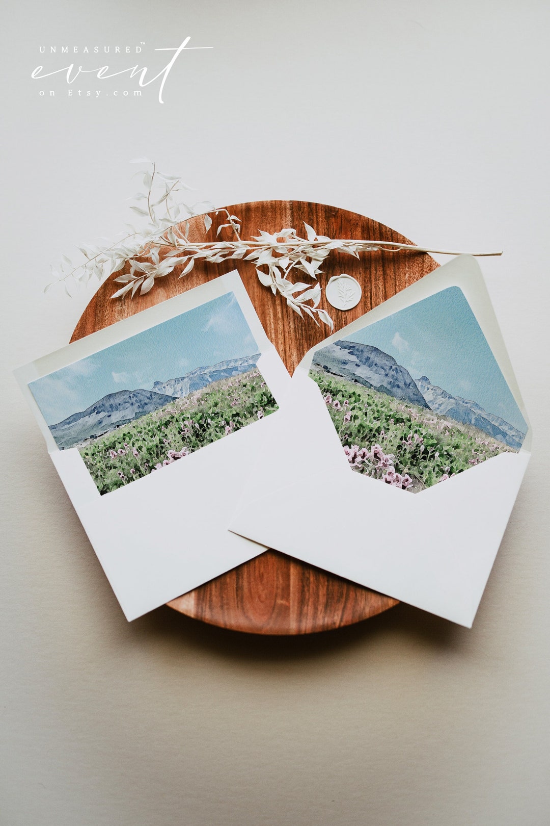 TELLURIDE COLORADO Envelope Liner Printable, Mountain Destination ...