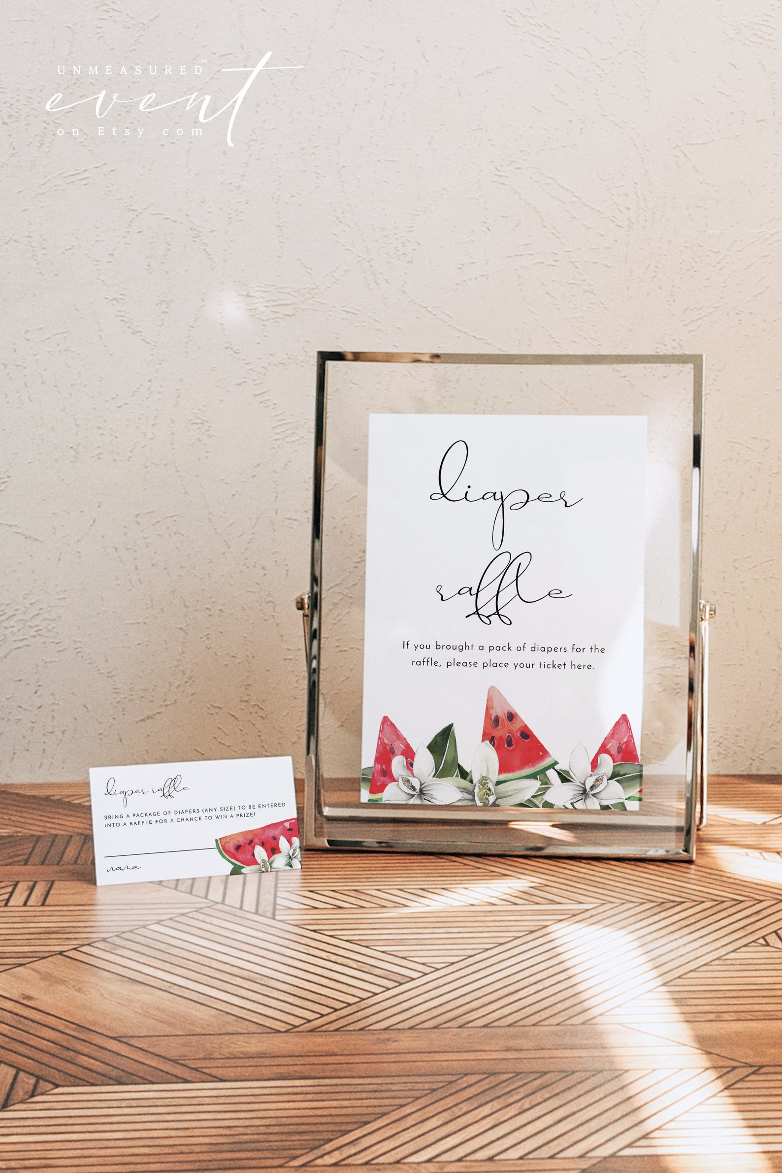 MAYA Watermelon Baby Shower Game Bundle Templates, Melon Baby Shower ...