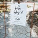 Modern Bohemian Hello Baby Gender Neutral Baby Shower Welcome Sign ...