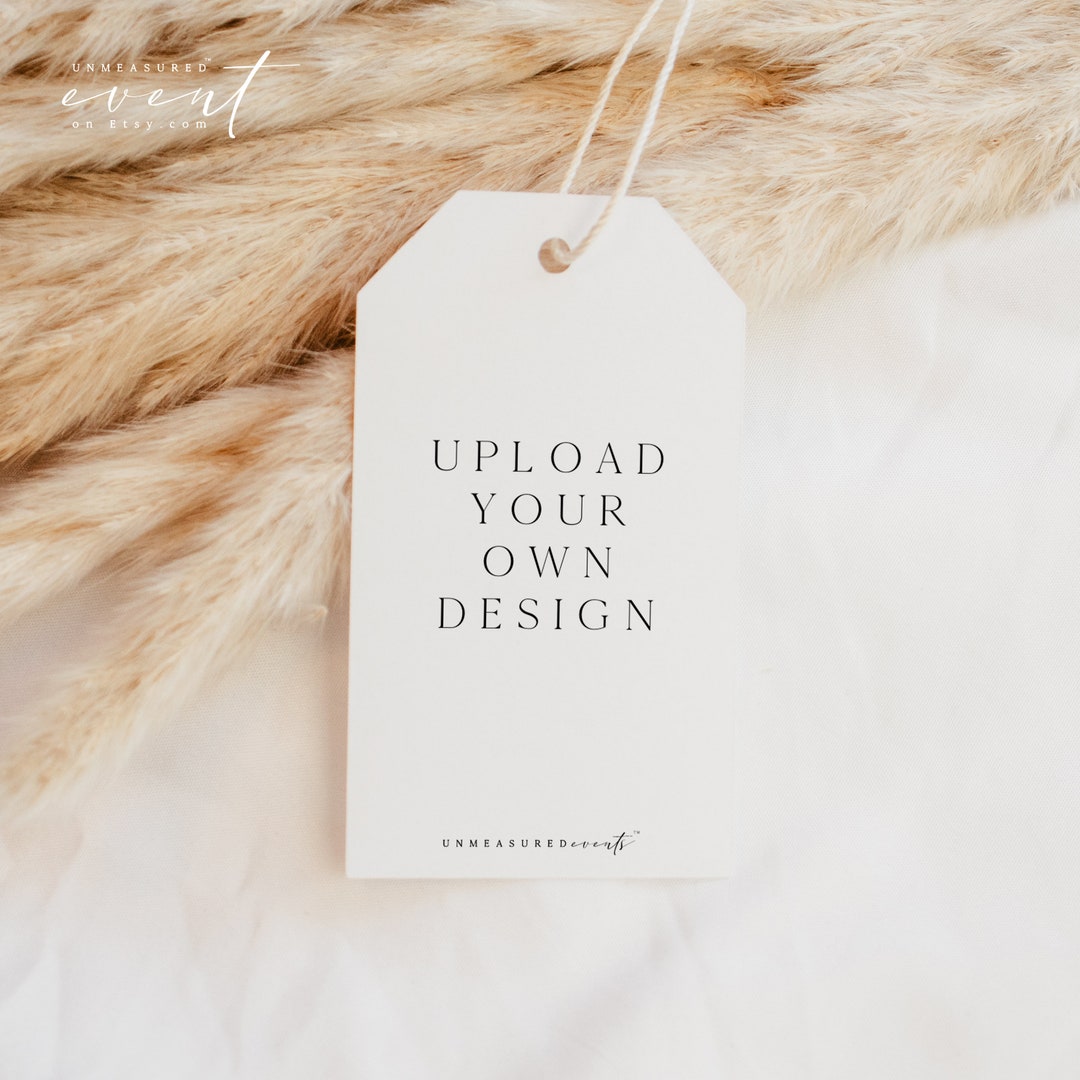 Gift Tag Printing Service, Favor Tag Printing Service, Printed Wedding ...