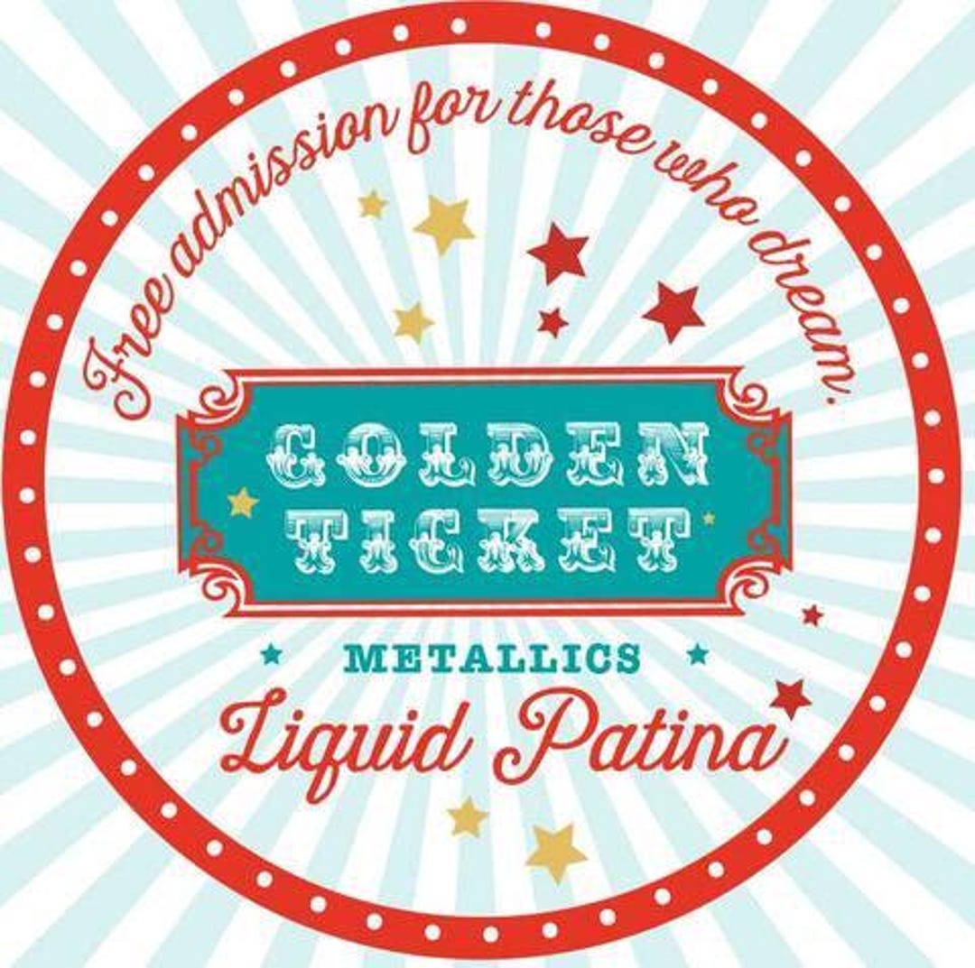 Golden Ticket | Liquid Patina | DIY Paint - Etsy