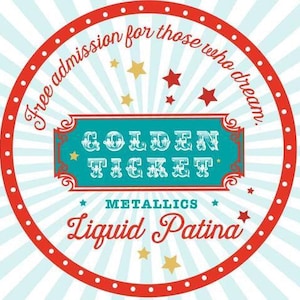 Golden Ticket | Liquid Patina | DIY Paint - Etsy