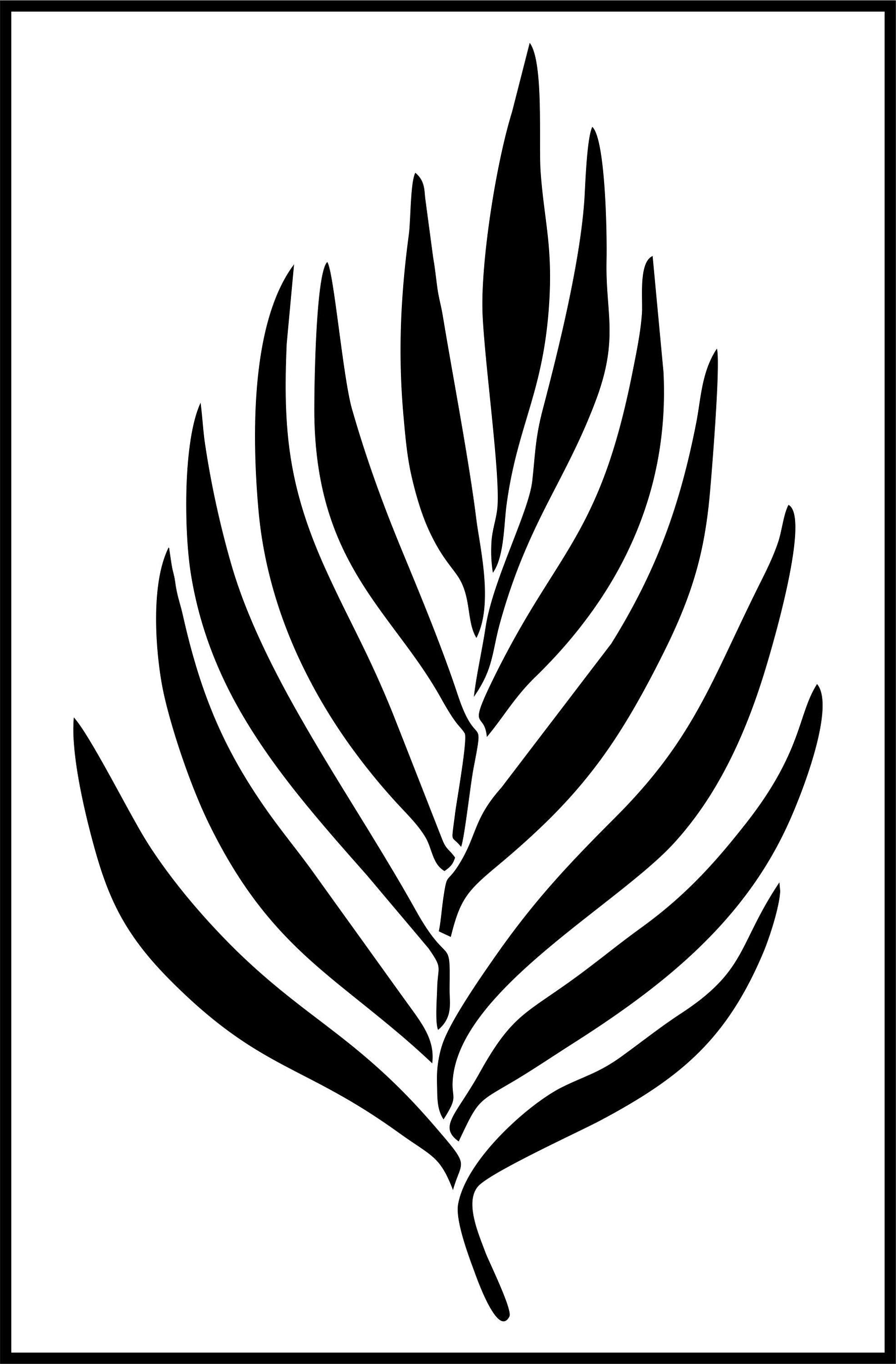 Large Leaves | JRV Stencils - Etsy