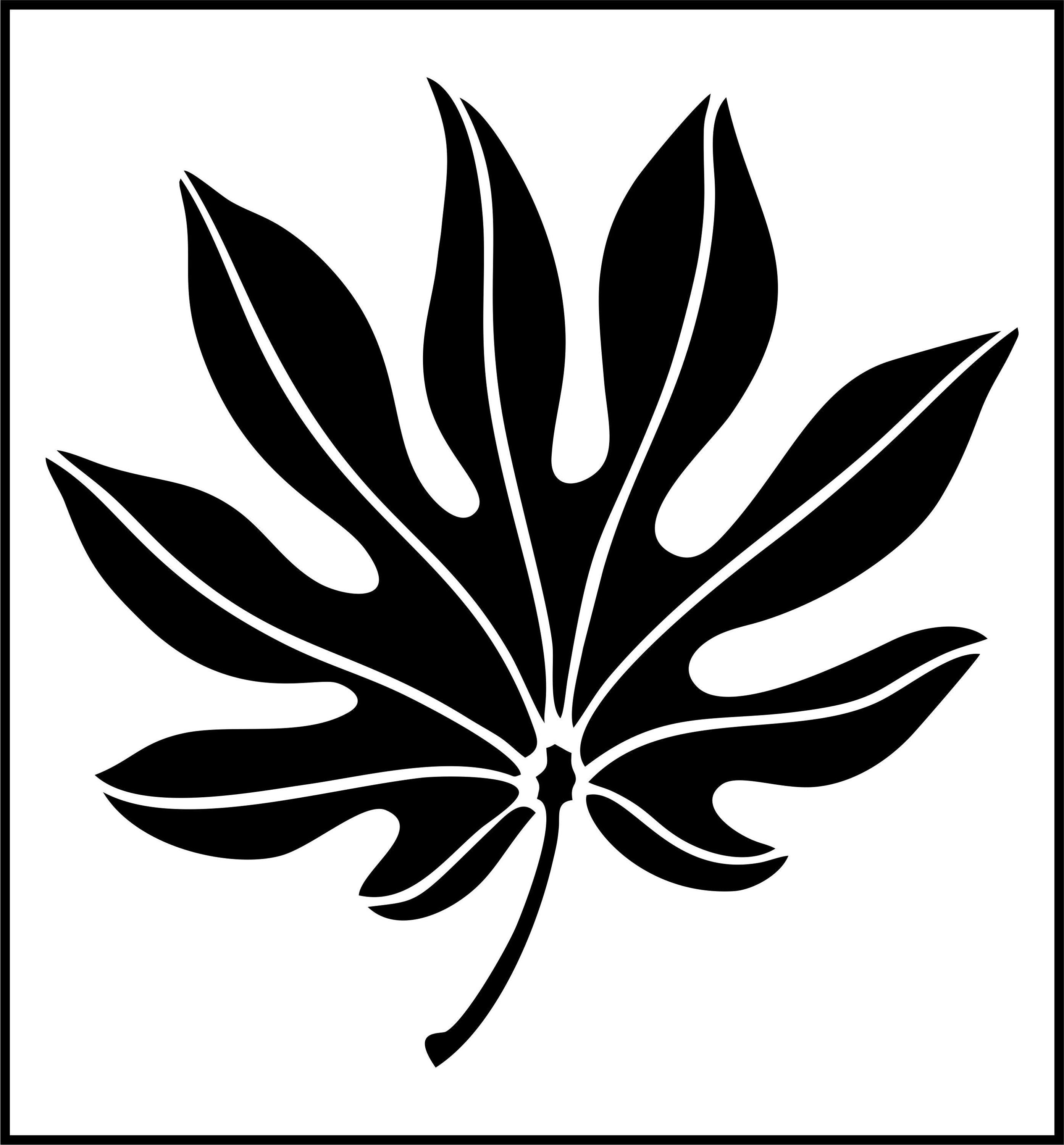 Large Leaves | JRV Stencils - Etsy