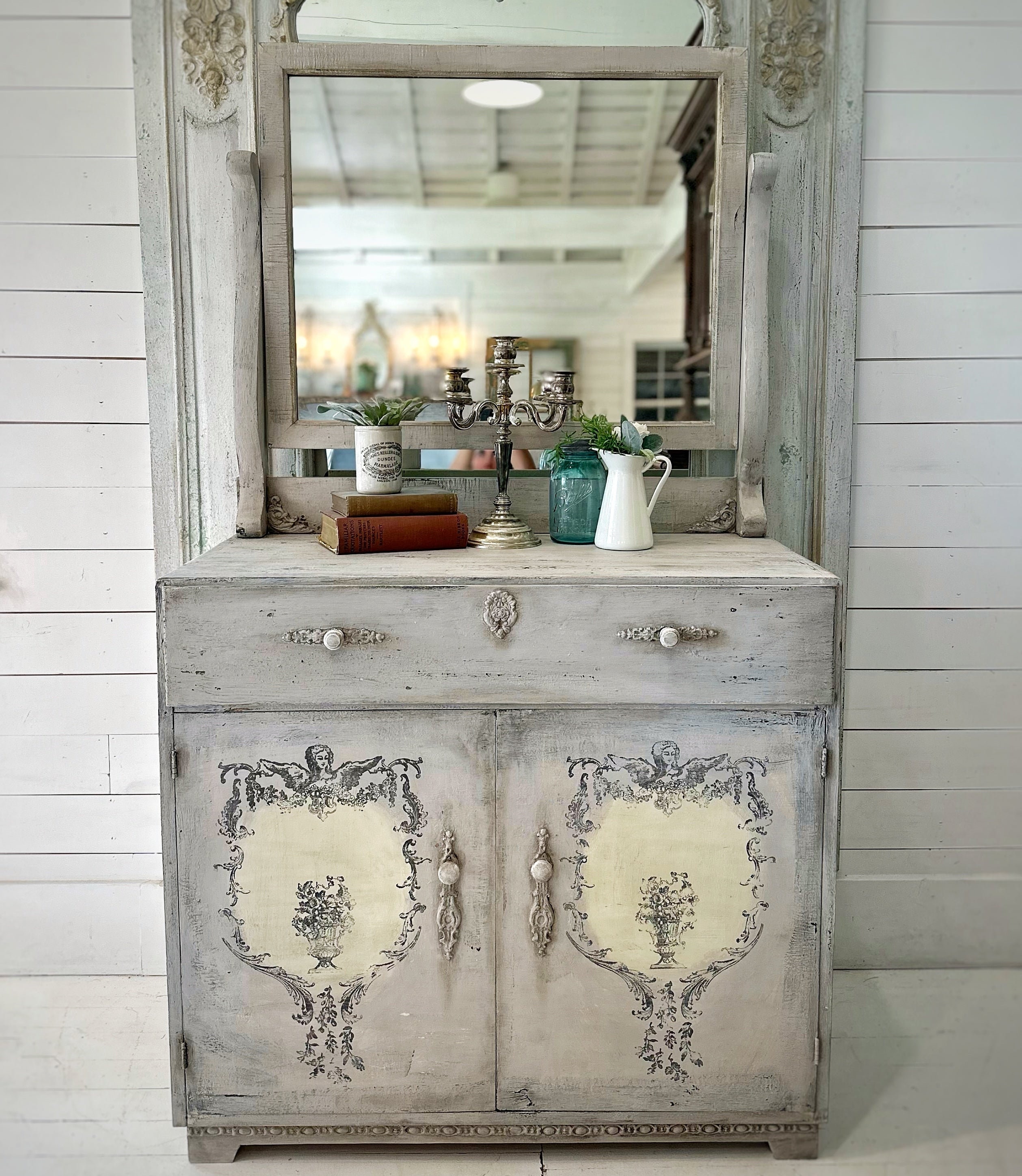 Reverie French Style Dresser & Mirror - Etsy