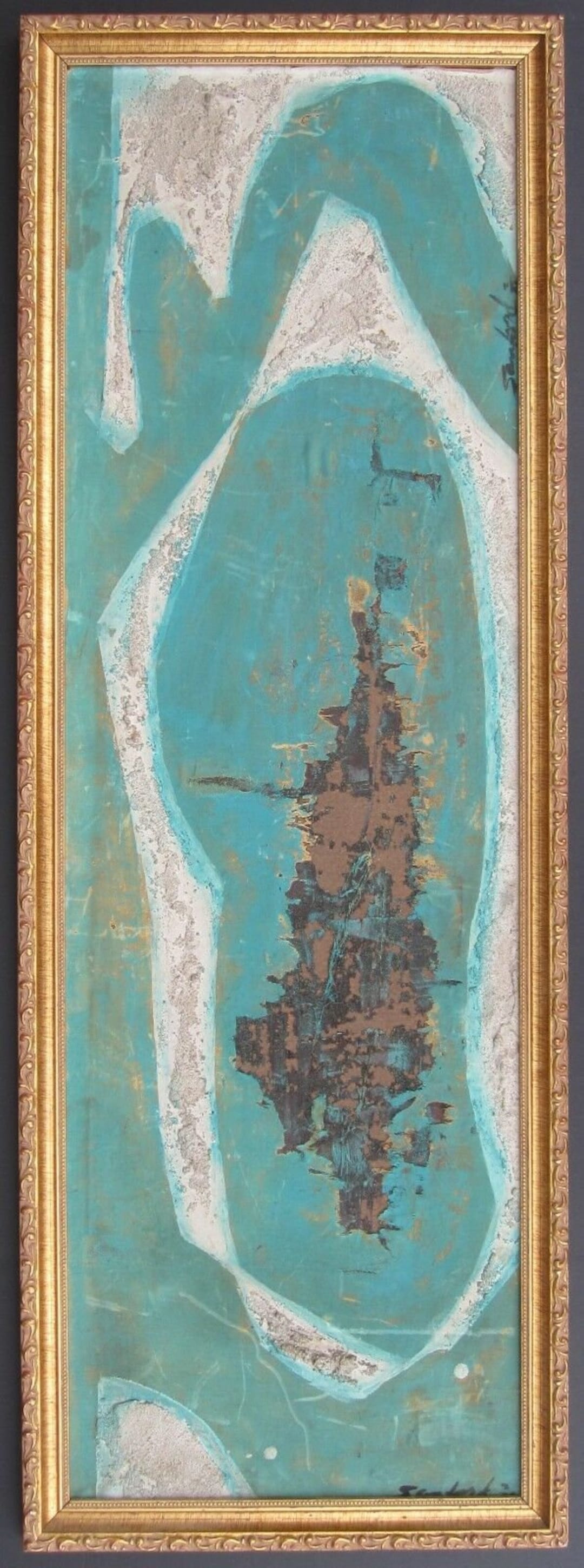 VINTAGE AFRICAN AMERICAN Chicago Black Picasso Abstract Expressionist ...