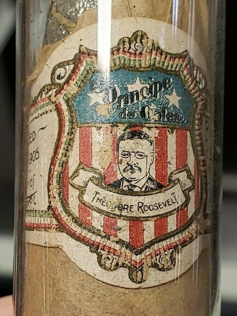 ANTIQUE TEDDY ROOSEVELT Cigar 1905 Hungarian Republican Club - Etsy