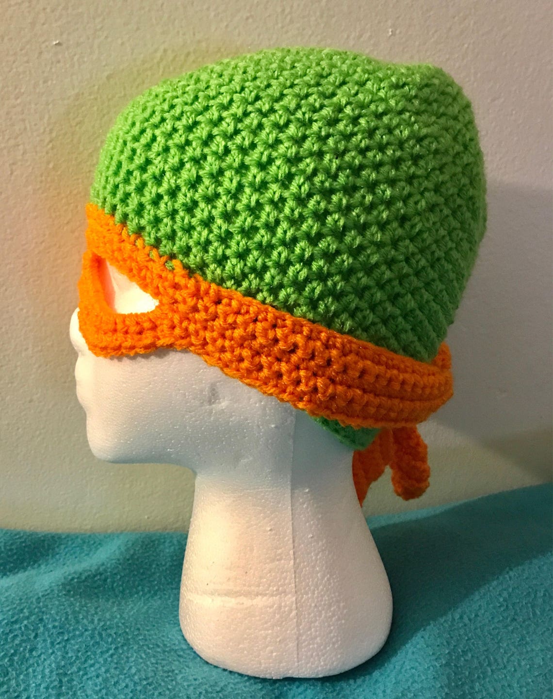 Ninja Turtle Mask Hat - Etsy