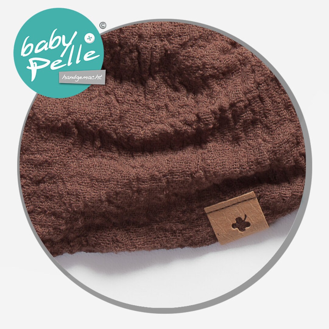 Mama Scarf Muslin Cotton Dark Brown Scarf - Etsy UK