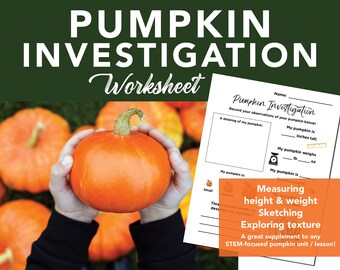 PUMPKIN SCIENCE INVESTIGATION | Experiment | Homeschool | Fall ...