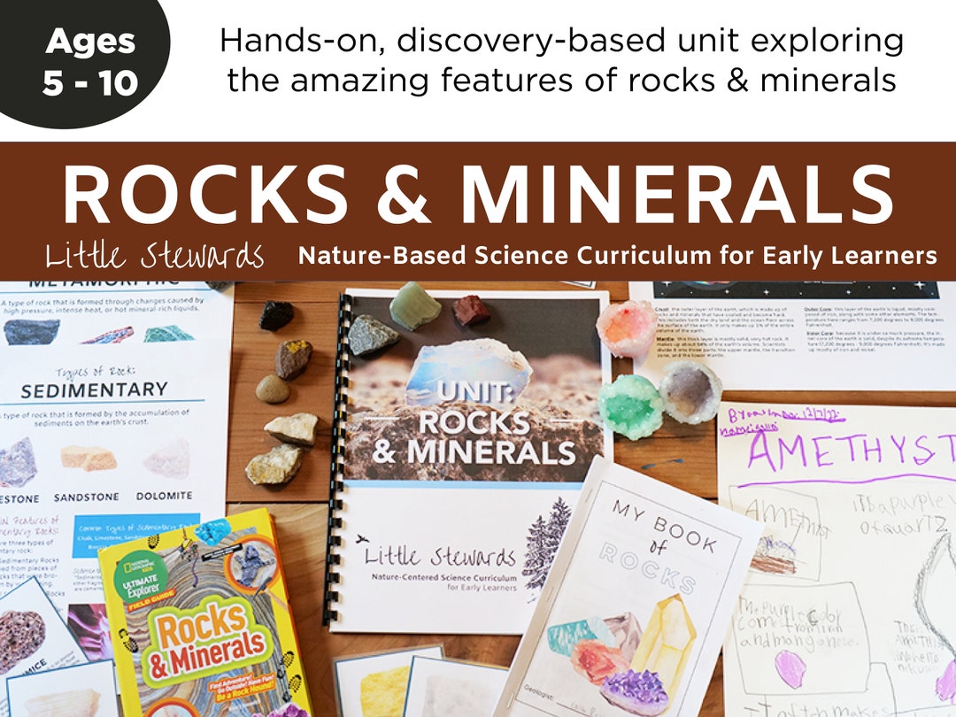 Rocks and Minerals - Elementary Science Unit - Etsy