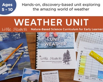 Weather Unit Study Weather Unit Printable Homeschool Lesson Plans ...