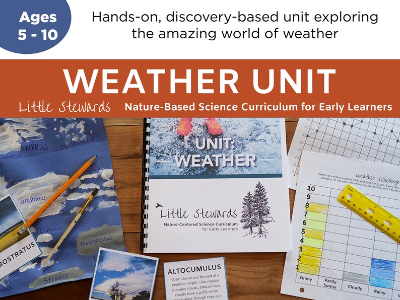 Weather - Elementary Science Unit - Etsy