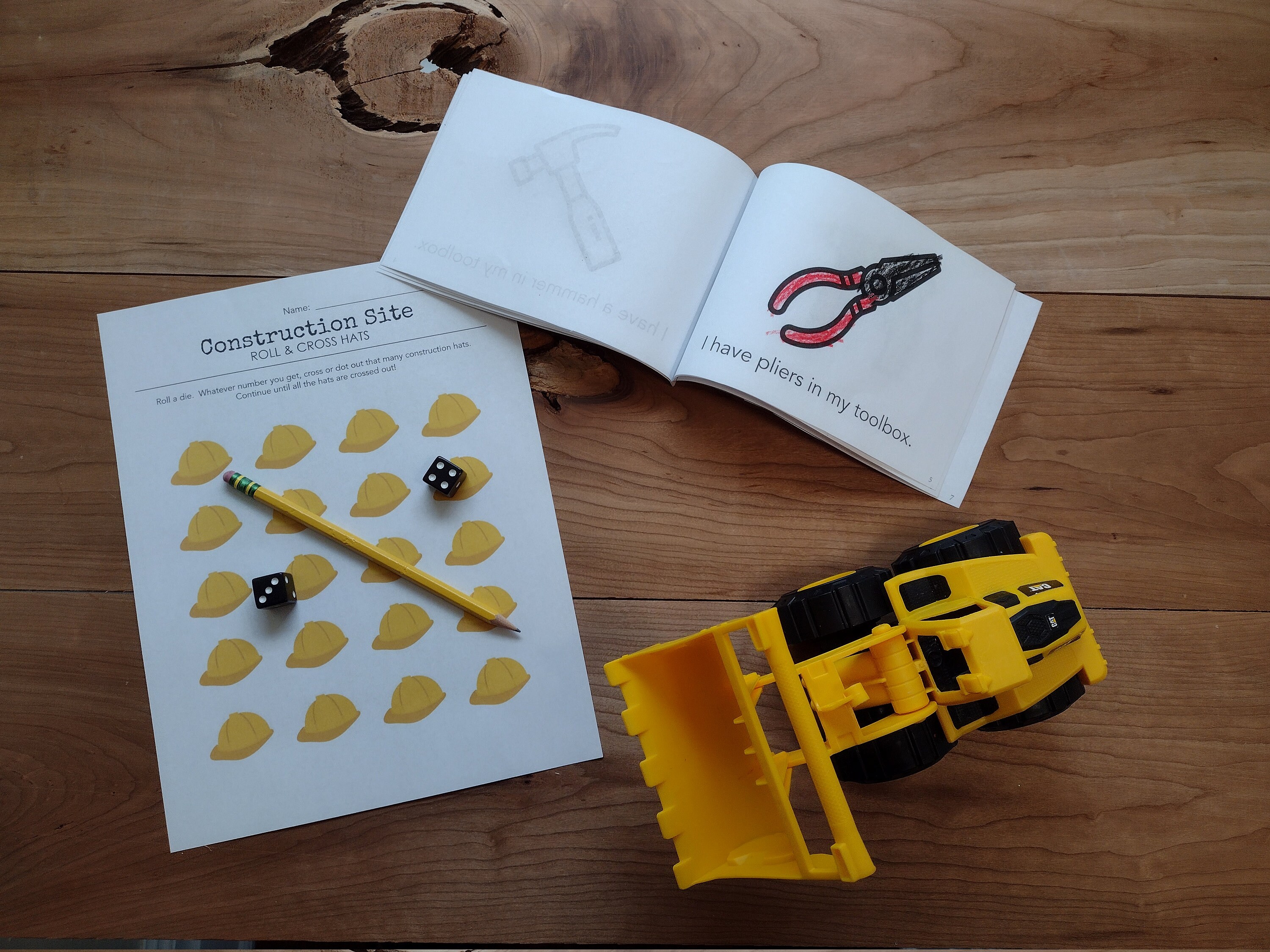 Construction Site Printable Bundle - Etsy