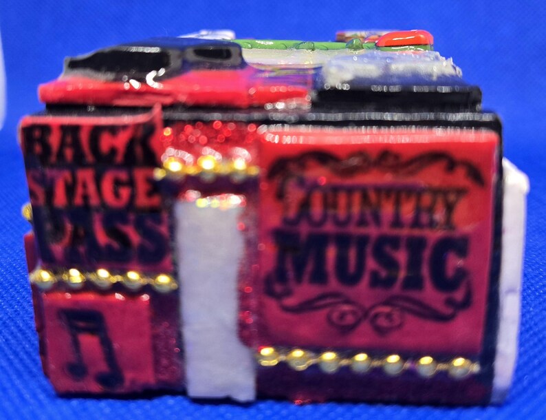 Adorable Little Music Themed Box. Use for Jewelry, Momentos or Little ...