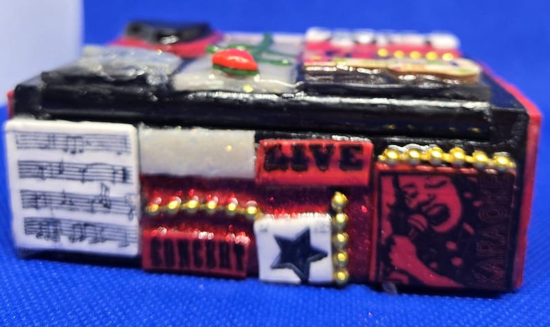 Adorable Little Music Themed Box. Use for Jewelry, Momentos or Little ...