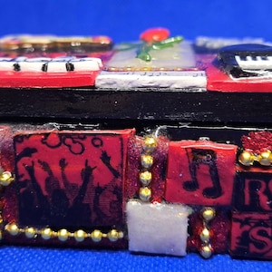 Adorable Little Music Themed Box. Use for Jewelry, Momentos or Little ...