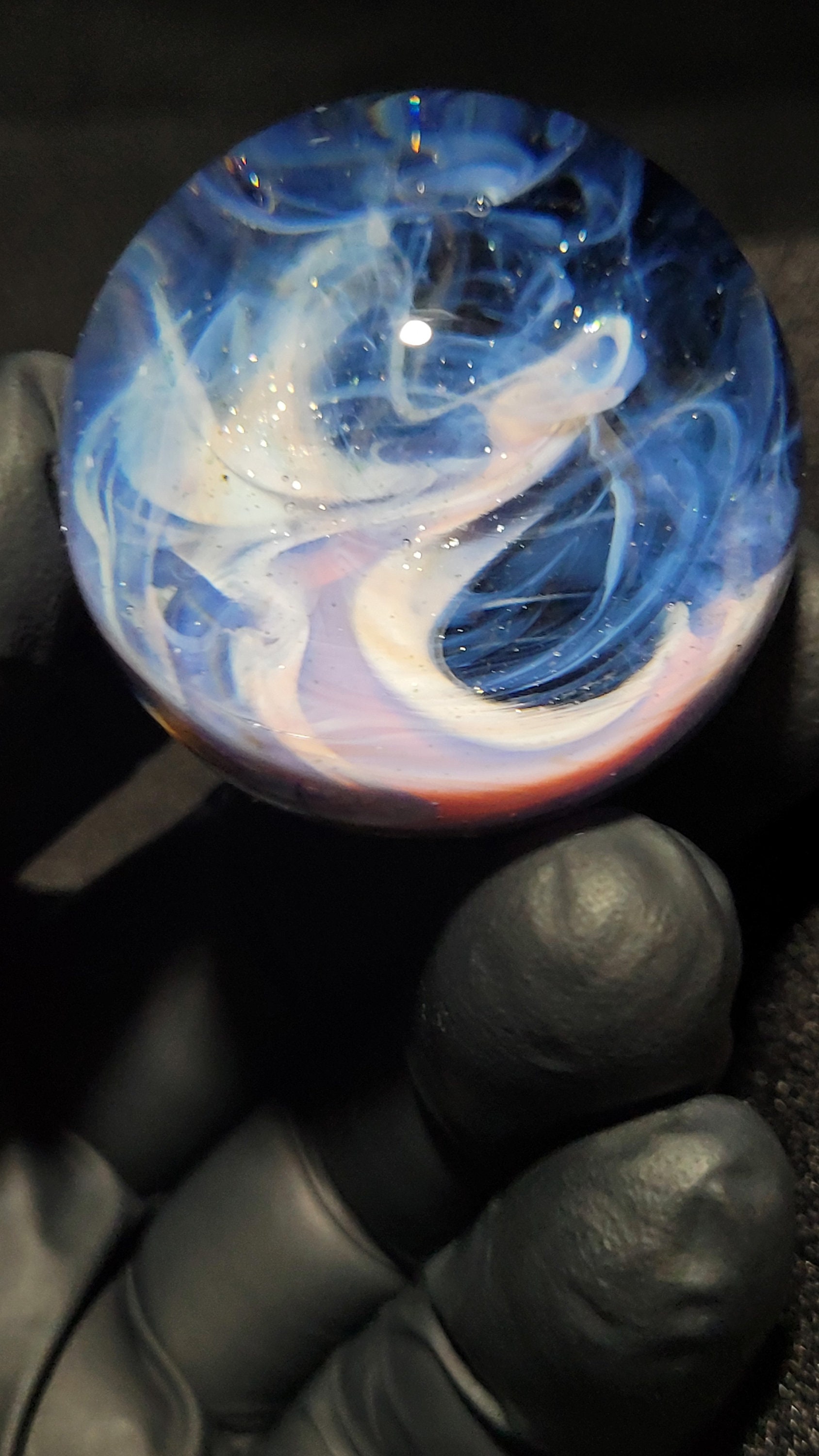 Glass Marble #535 by Ryan Whitmore 1.56 Inch Diameter - Etsy