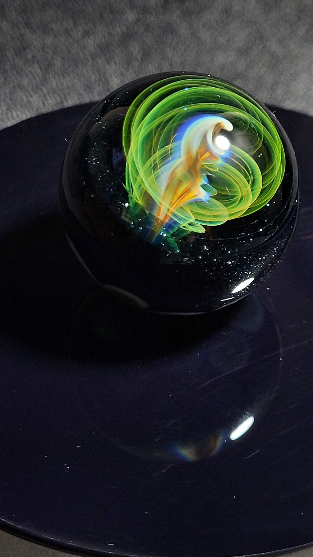 Glass Marble 763 by Ryan Whitmore 1.38 Inch Diameter - Etsy