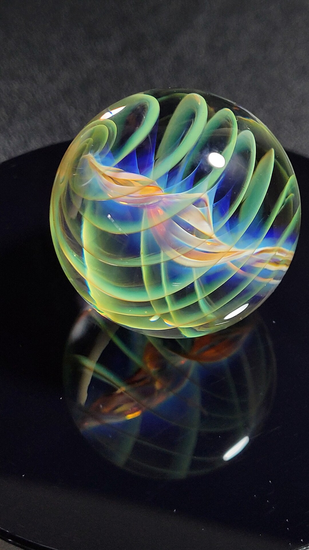 Aa Glass Marble by Ryan Whitmore 1. Inch Diameter - Etsy