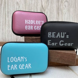 Cochlear Implant Zip Case Ear Gear ASL Zip Case for Cochlear Implant ...