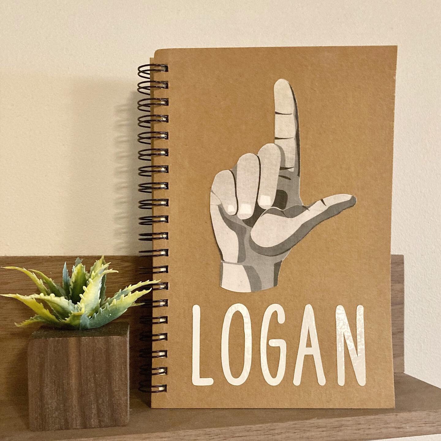 Sign Language Notebook ASL Custom Notebook - Etsy