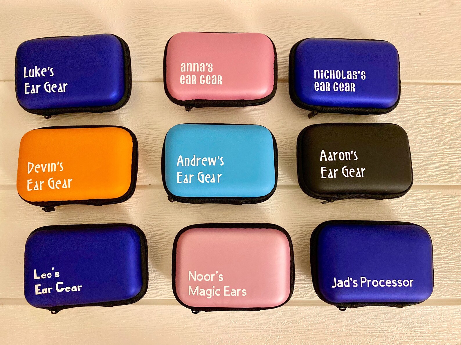 Cochlear Implant Zip Case Ear Gear ASL Zip Case for Cochlear - Etsy