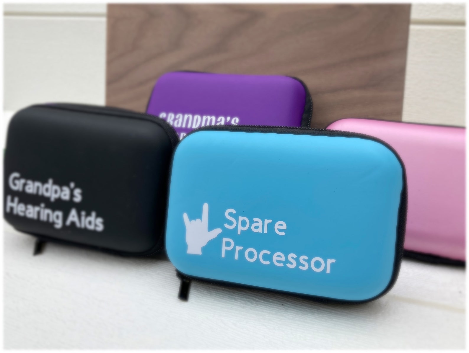 Cochlear Implant Zip Case Ear Gear ASL Zip Case for Cochlear - Etsy