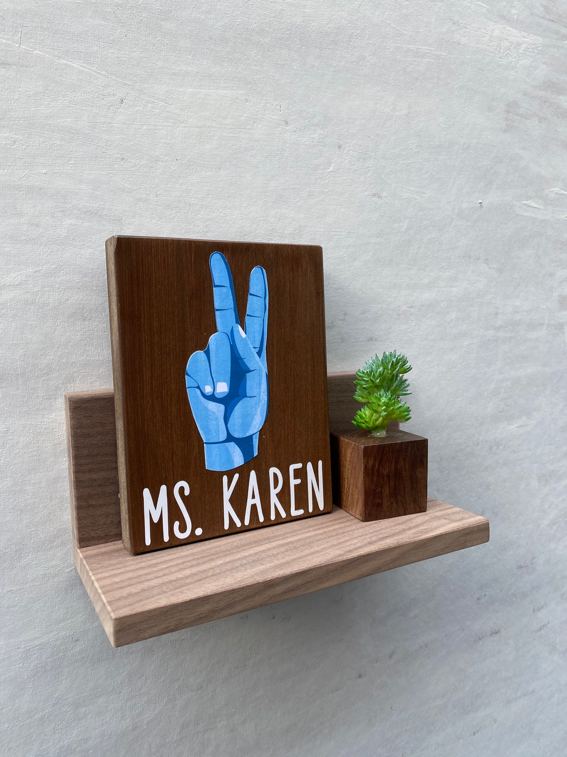 Bathroom ASL or Name Sign Language Signs Custom Made Wall - Etsy