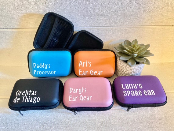 Cochlear Implant Zip Case Ear Gear ASL Zip Case for Cochlear - Etsy