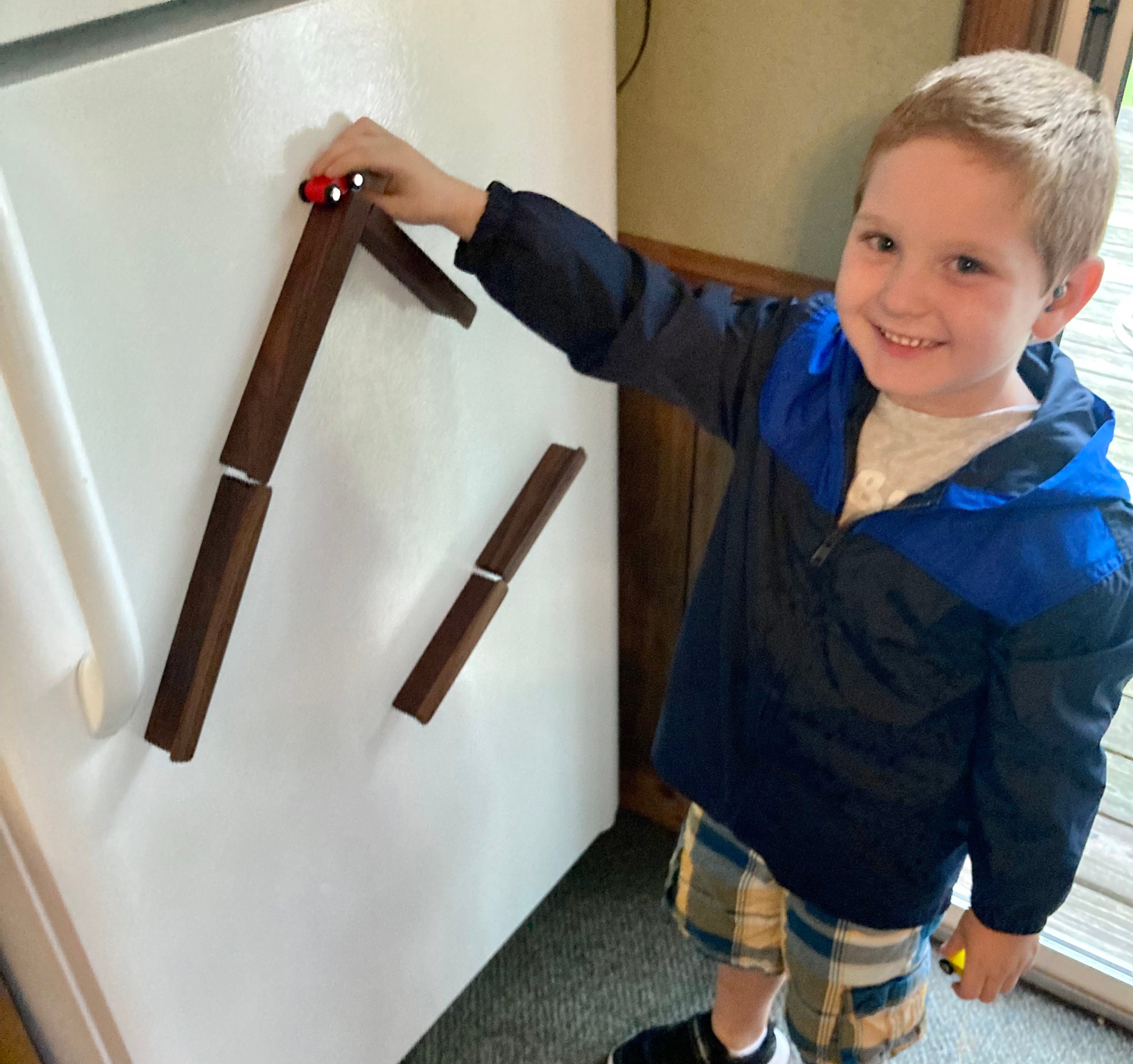 Car Ramp for Kids Magnetic Handmade Wooden Car Ramp 3 or 5 - Etsy