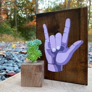 Bathroom ASL or Name Sign Language Signs Custom Made Wall Decor - Etsy
