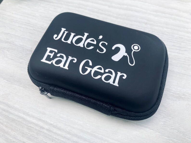 ASL Sign Language Custom Ear Gear Zip Case for Cochlear - Etsy