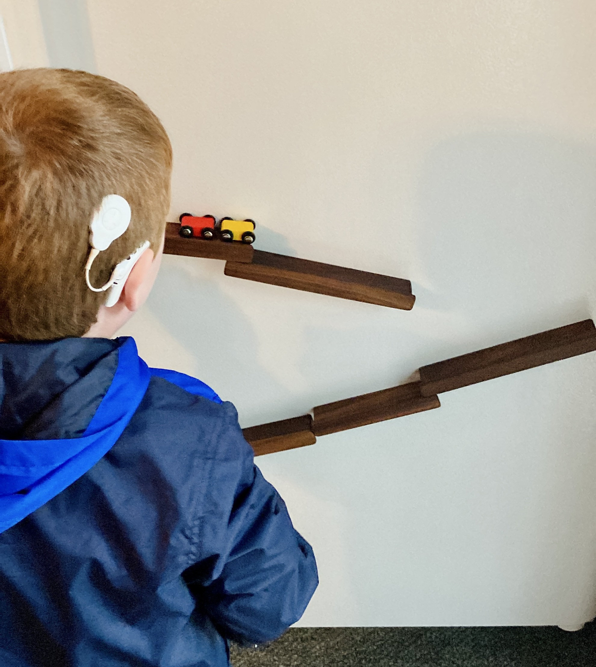 Car Ramp for Kids Magnetic Handmade Wooden Car Ramp 3 or 5 - Etsy