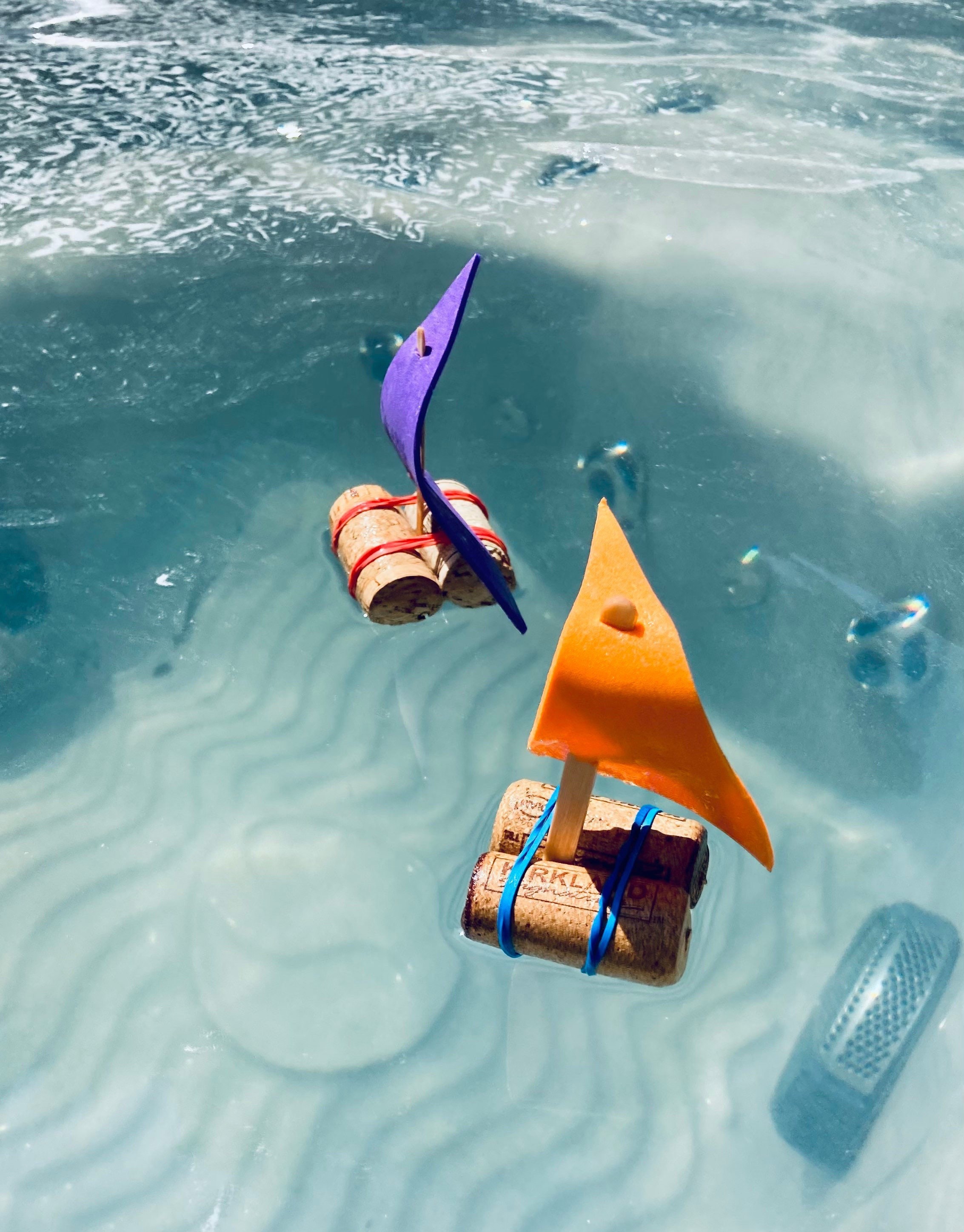 Floating Cork Boat Kit for Kids - Etsy