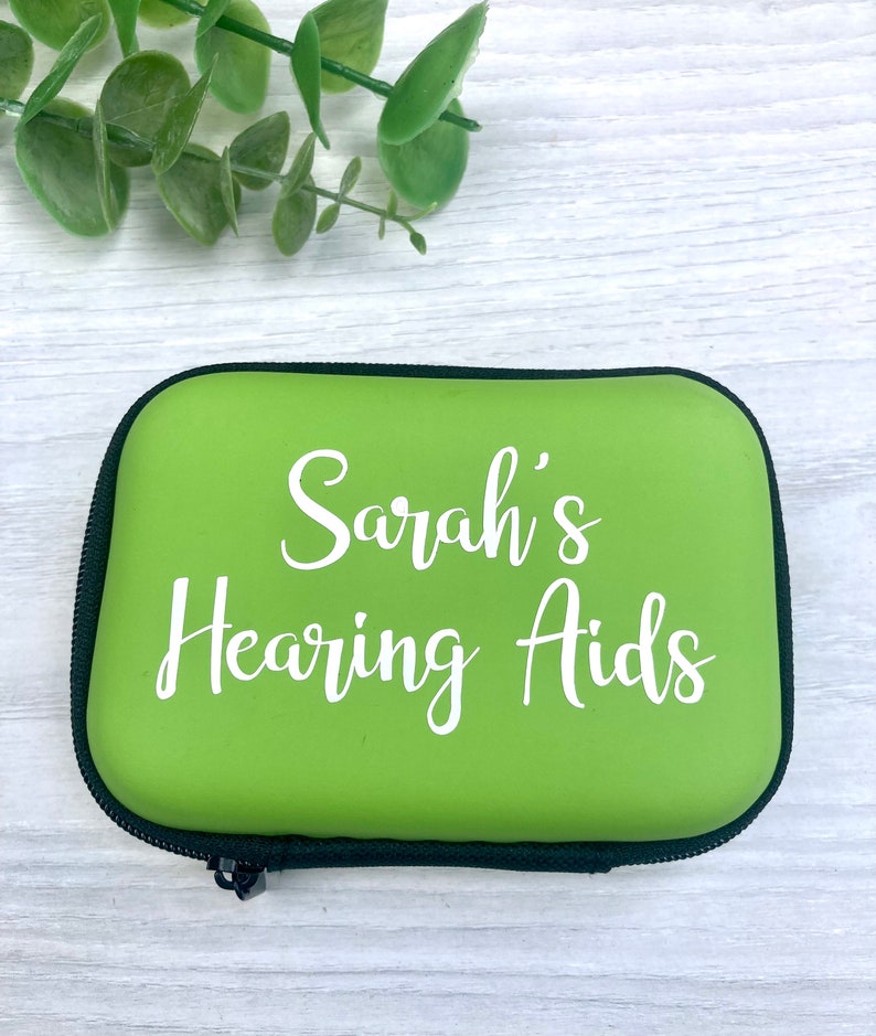 ASL Sign Language Custom Ear Gear Zip Case for Cochlear - Etsy