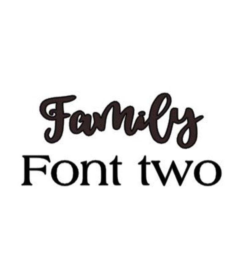 ASL Sign Language Family Wooden Sign | Etsy