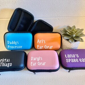 Hearing Aid ASL Sign Language Ear Gear Zip Case for Cochlear Implant ...