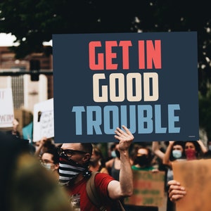 Printable Downloadable Digital 18x24 get in Good - Etsy