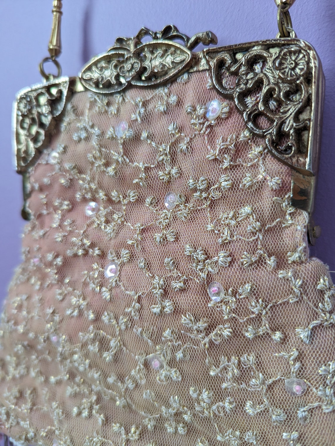 Vintage 1920s Beaded Purse/shoulder Bag/cross Body Bag - Etsy