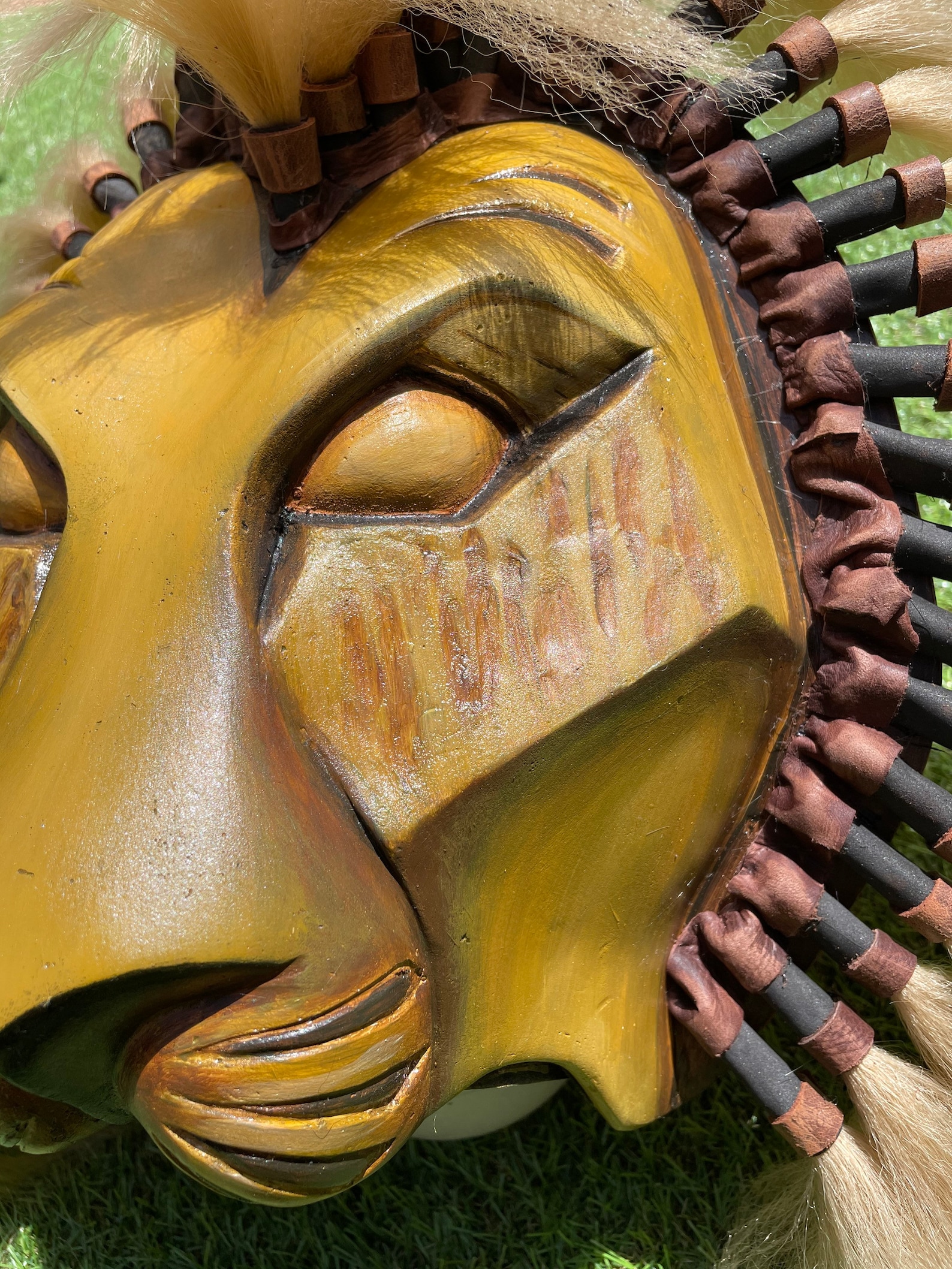 Mask Simba, Lion King, Lion, Theatre, Carnival, Costume, Photo Shoot ...