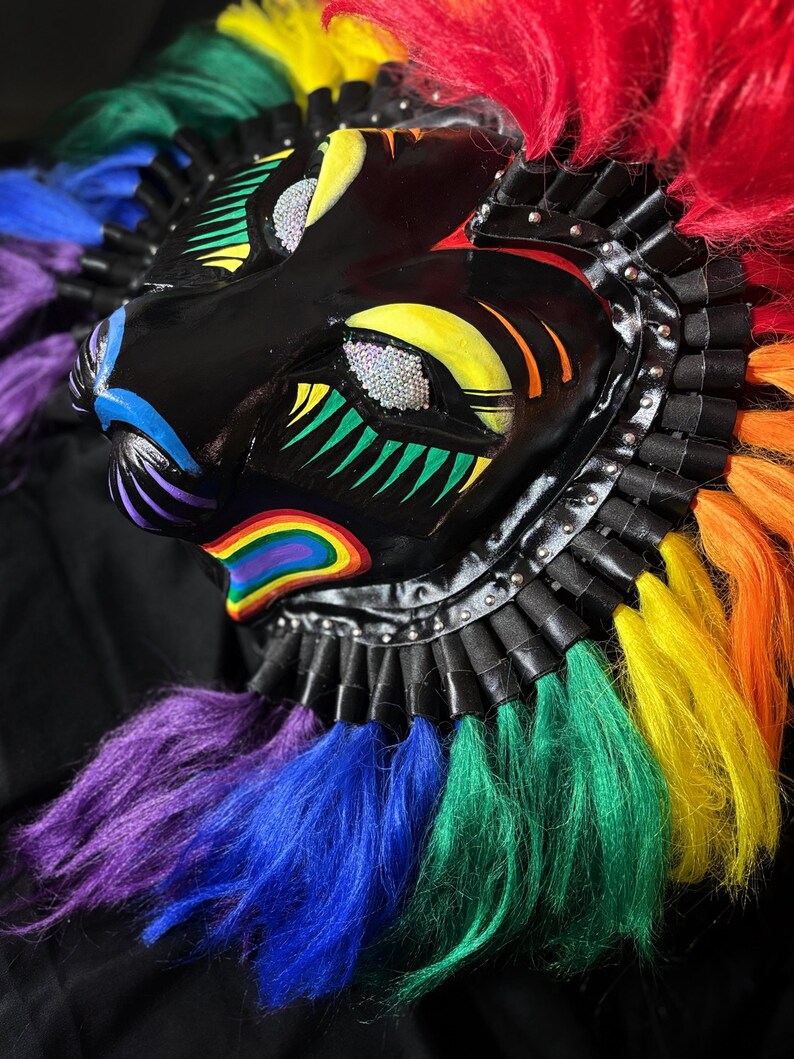 Simba Mask,lion King,headdress,theater,carnival,costume,gay Pride,pride ...