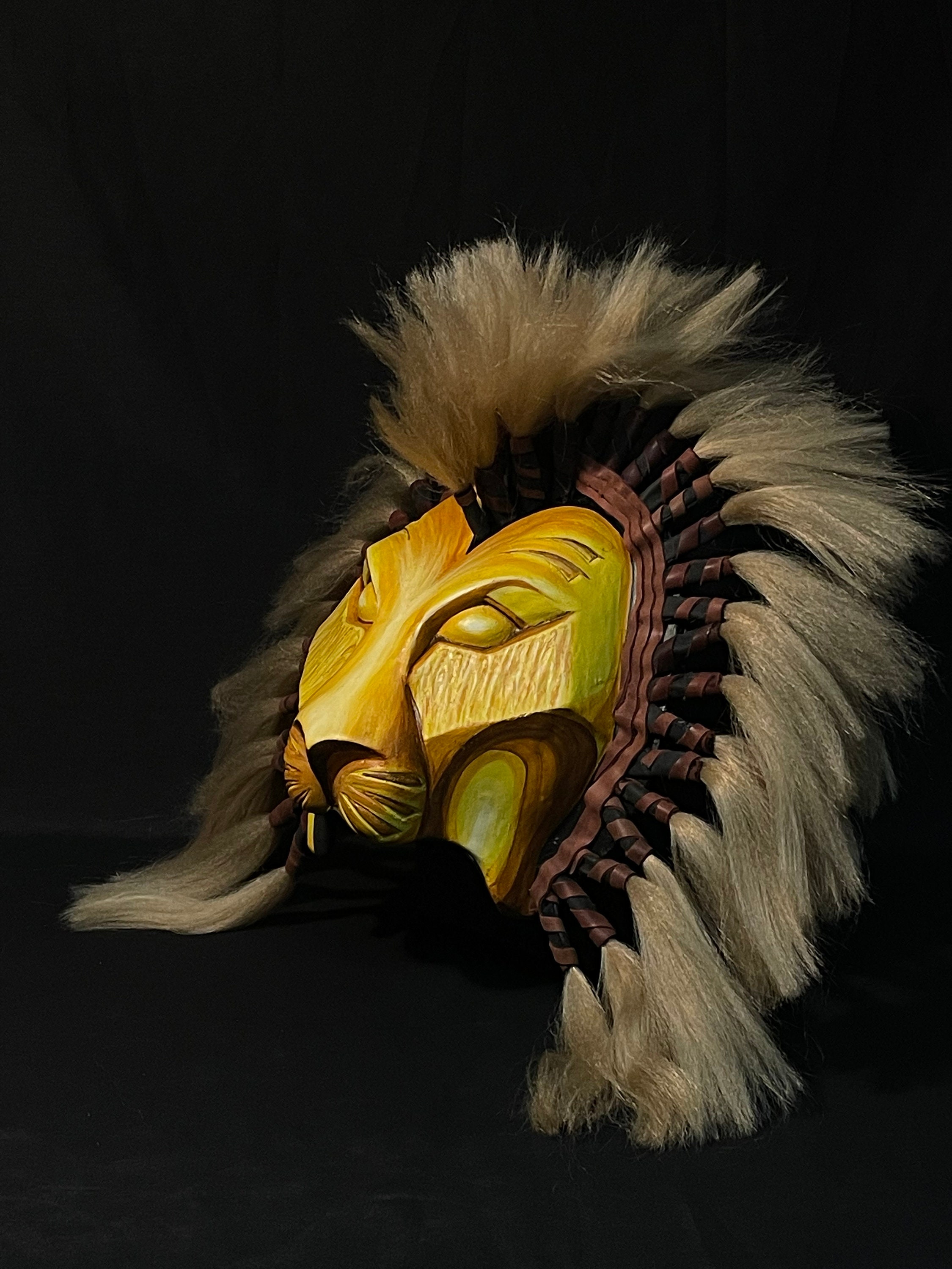 Mask Simba, Lion King, Lion, Theatre, Carnival, Costume, Photo Shoot ...