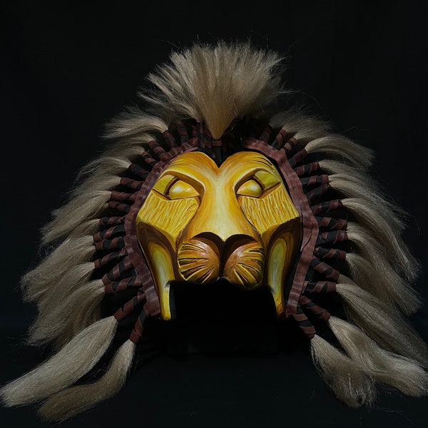 Lion Mask - Etsy