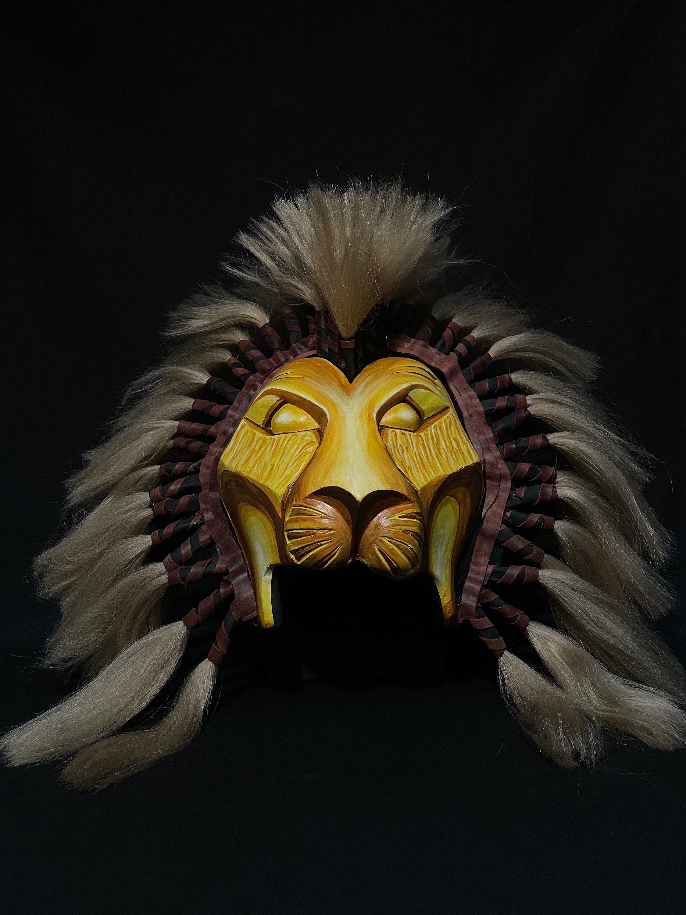 Mask Simba, Lion King, Lion, Theatre, Carnival, Costume, Photo Shoot ...