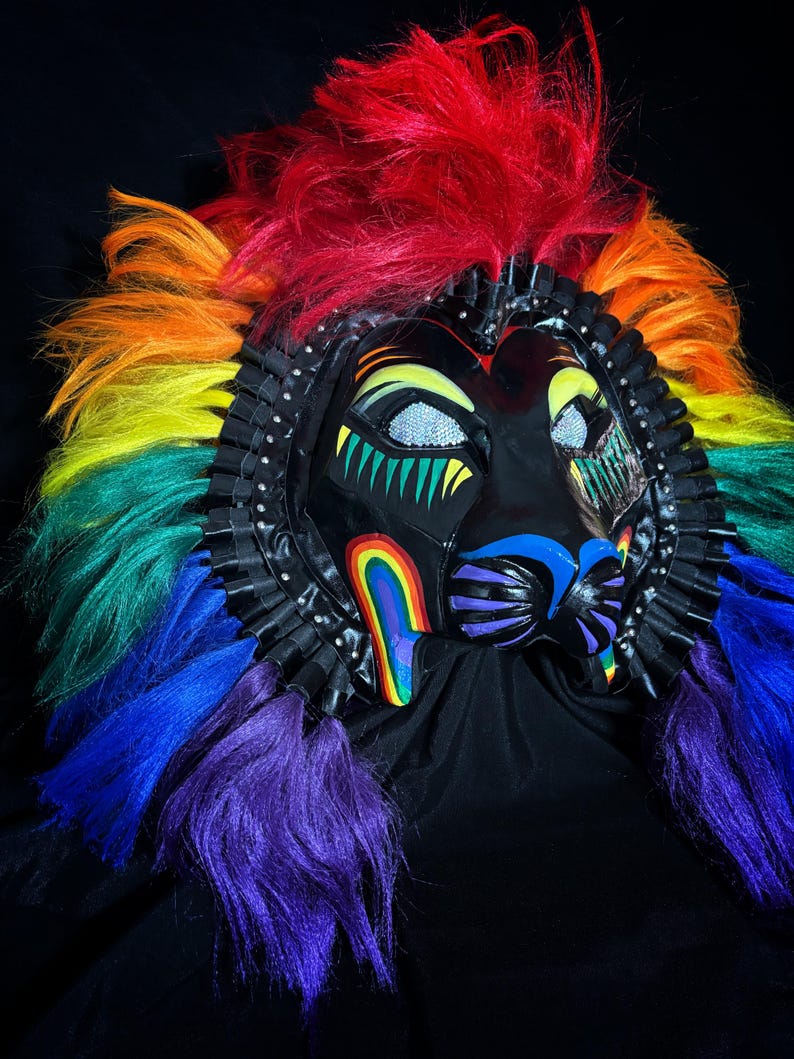 Simba Mask,lion King,headdress,theater,carnival,costume,gay Pride,pride ...