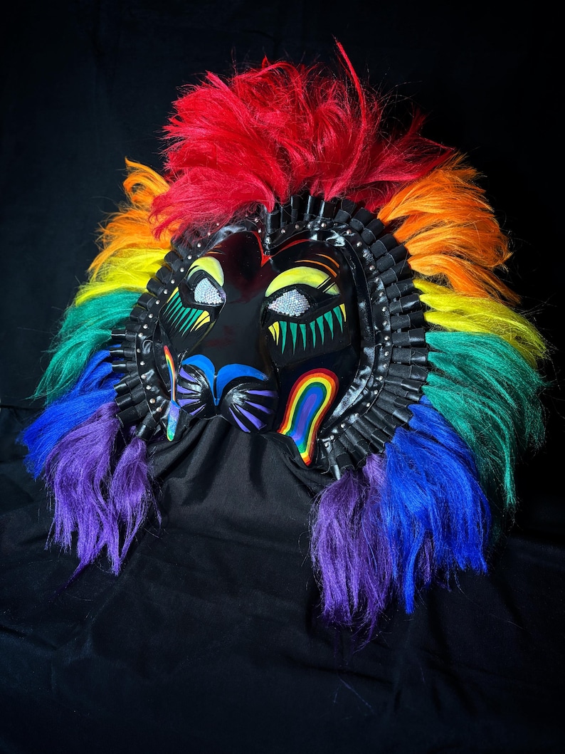Simba Mask,lion King,headdress,theater,carnival,costume,gay Pride,pride ...