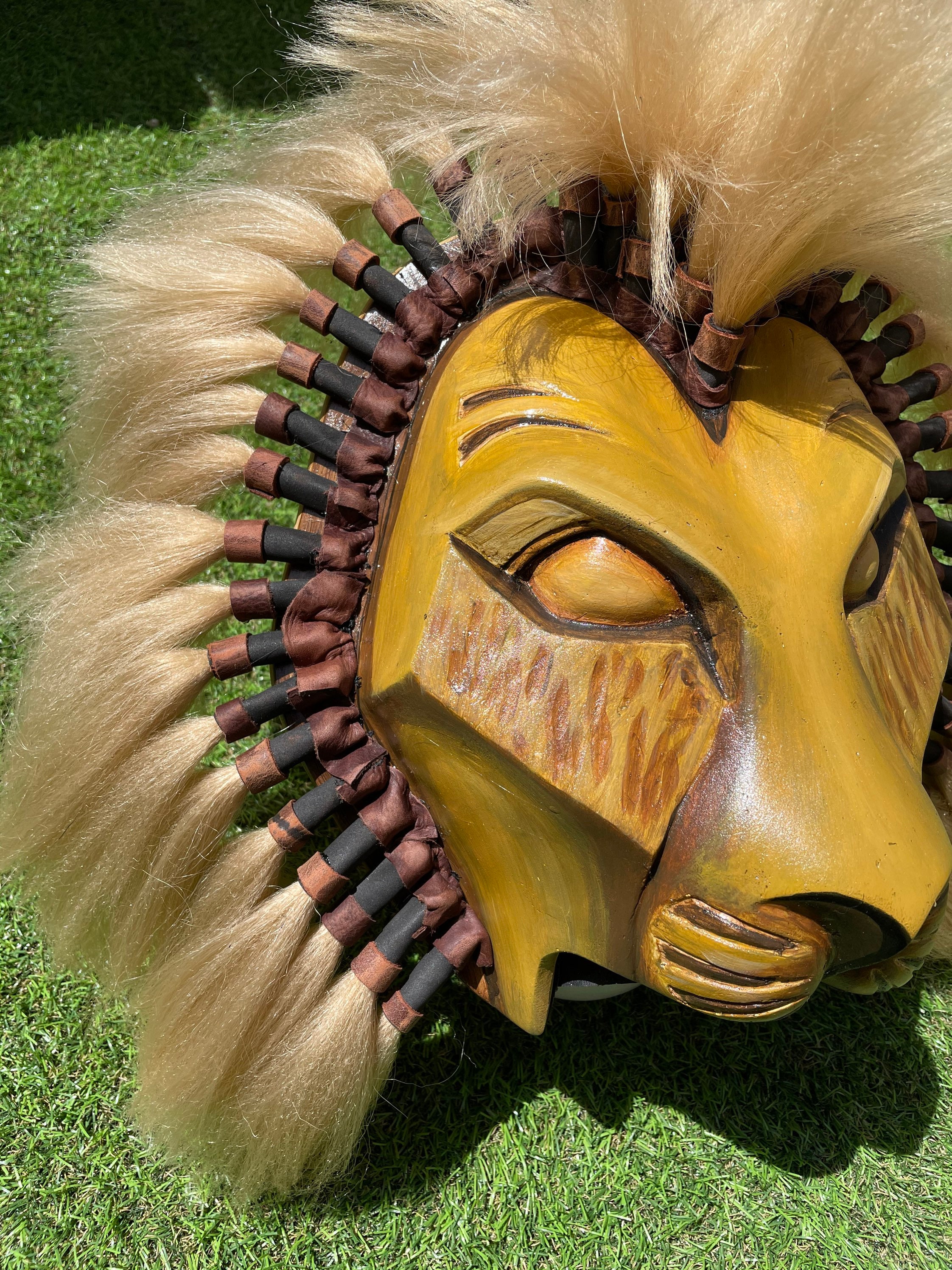Mask Simba, Lion King, Lion, Theatre, Carnival, Costume, Photo Shoot ...