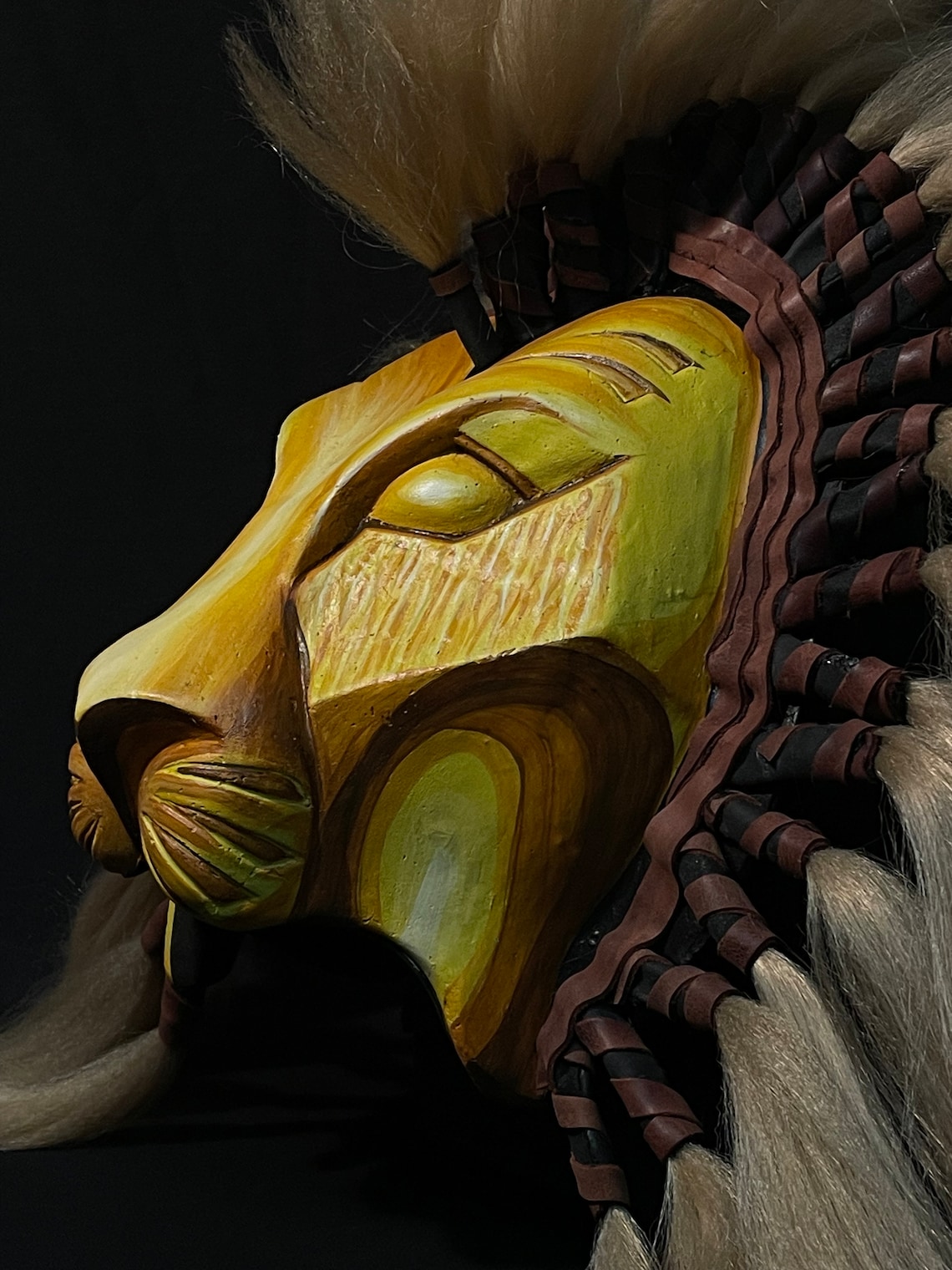 Mask Simba, Lion King, Lion, Theatre, Carnival, Costume, Photo Shoot ...