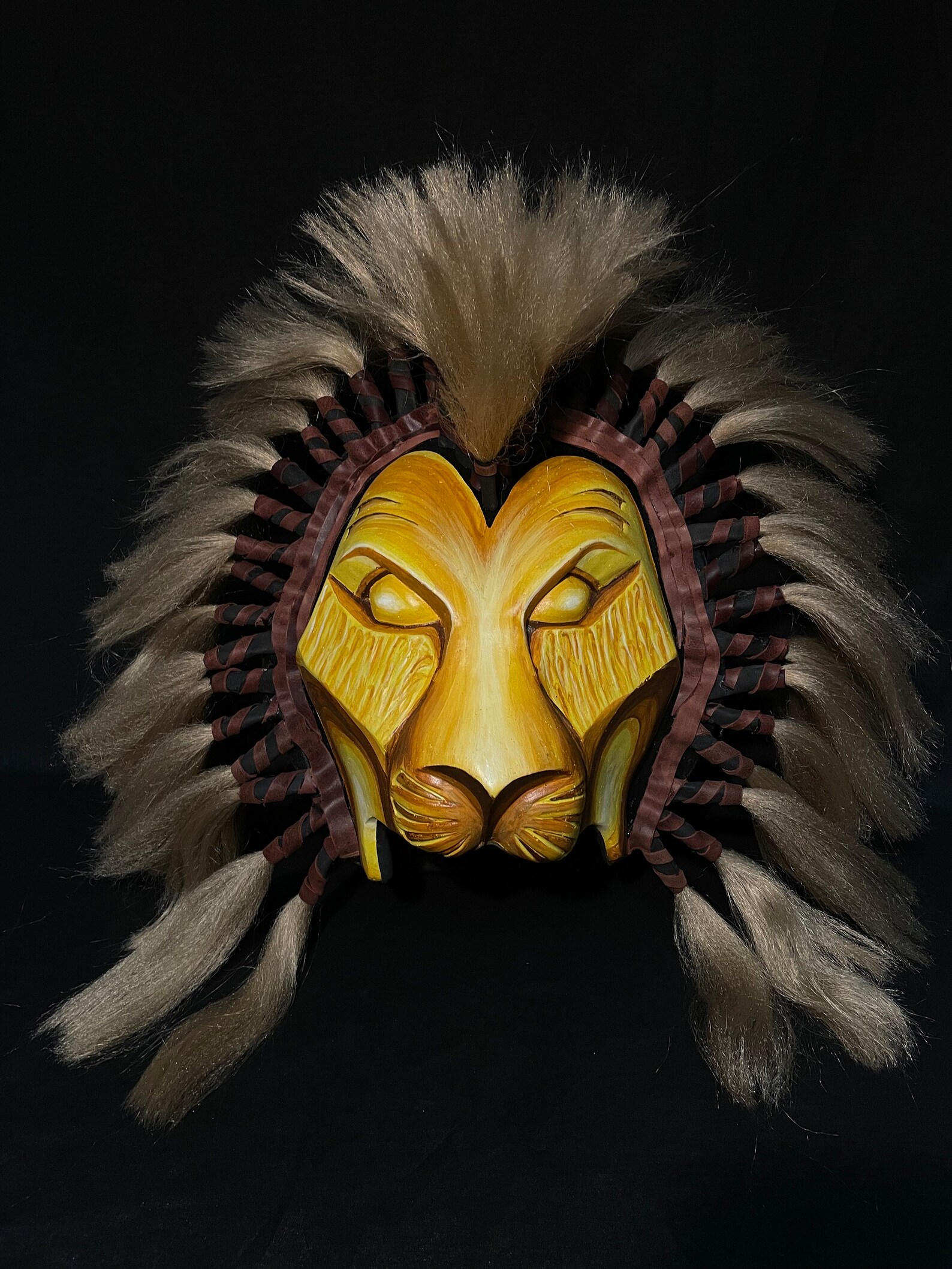 Mask Simba, Lion King, Lion, Theatre, Carnival, Costume, Photo Shoot ...